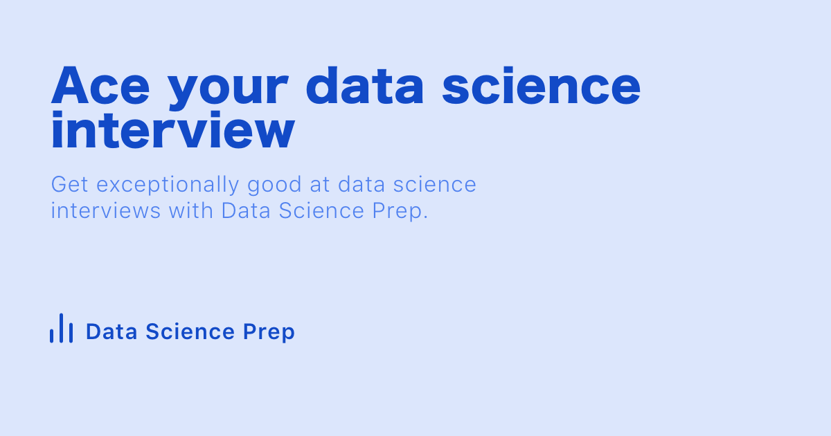 Data Science Prep